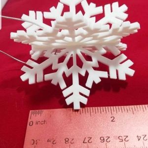 multifairieousdesigns | Holiday | 3d Printed 3d White Snowflake ...